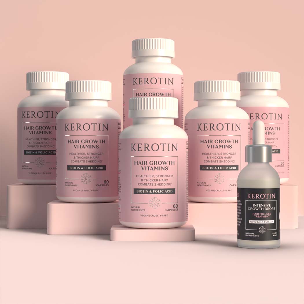 Kerotin Hair Growth Vitamins